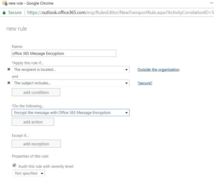 Setup Message Encryption Office 365 | Tech Wizard