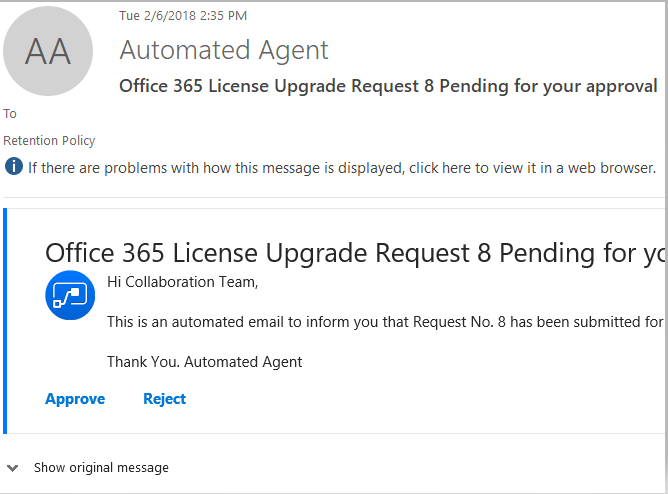 Microsoft Flow Approval – Email Send with options | Tech Wizard