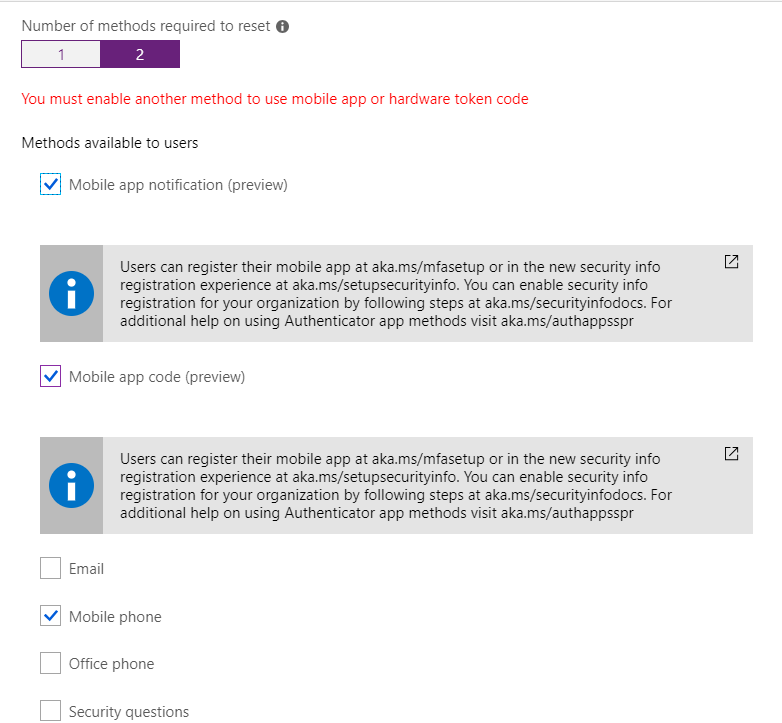 Azure Self Service Password reset – Authenticator APP | Tech Wizard
