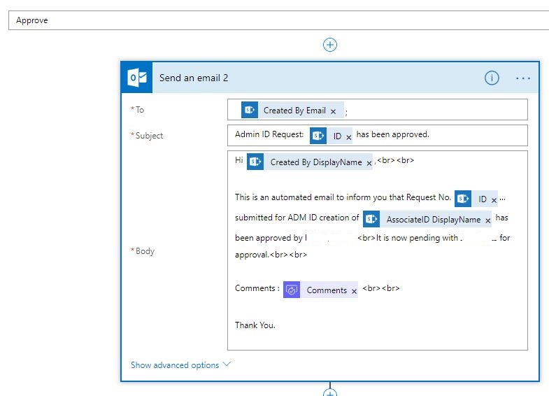 Microsoft Flow Approval Work flow with comments | Tech Wizard