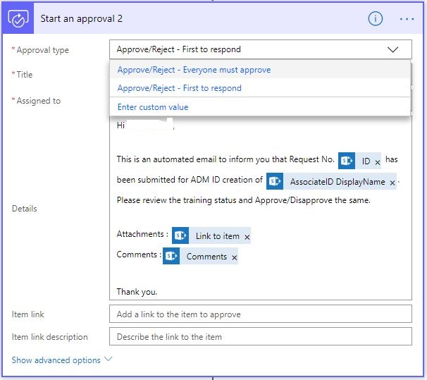 Microsoft Flow Approval Work flow with comments | Tech Wizard