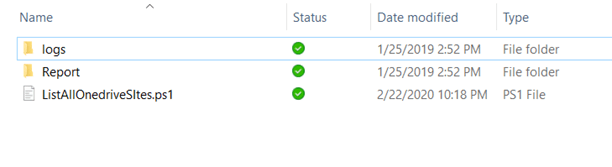 List all OneDrive Sites V2 – HTML Report | Tech Wizard