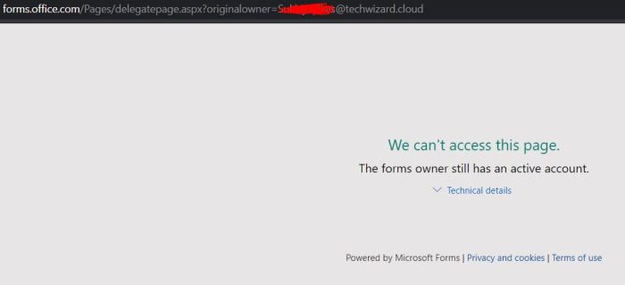 MS forms Ownership transfer | Tech Wizard