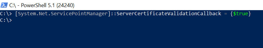 Invoke-RestMethod – Could not establish trust relationship for the SSL ...