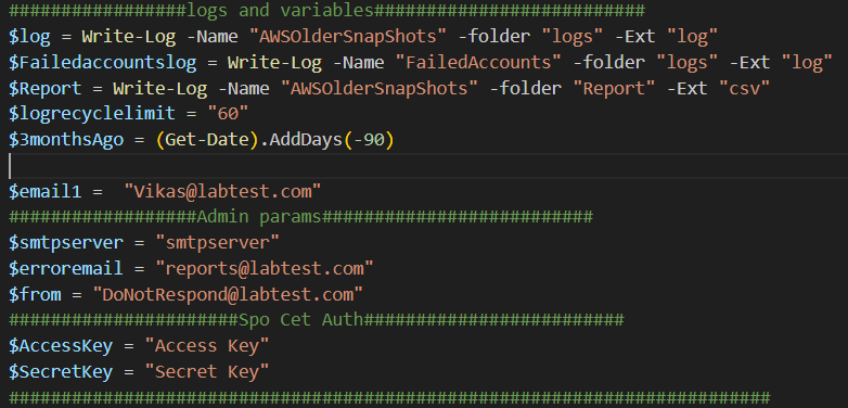 AWS – Older Snapshots Report | Tech Wizard